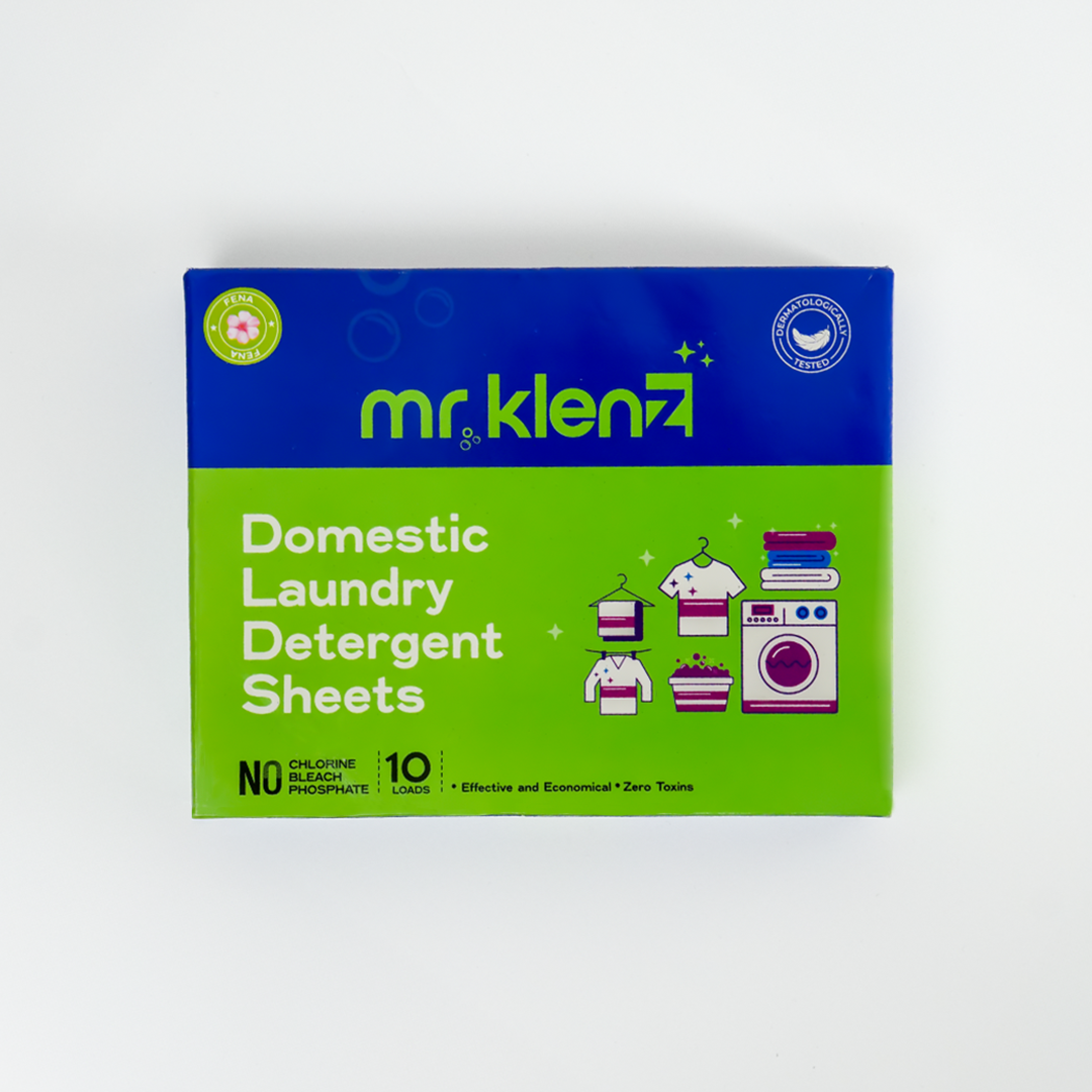 Domestic Laundry Detergent Sheets | Eco-Friendly Daily Use | Mr Klenz ...
